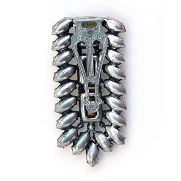 Sylvia | Jewelry | Authentic Vintage Fake Diamond Costume Brooch | Poshmark